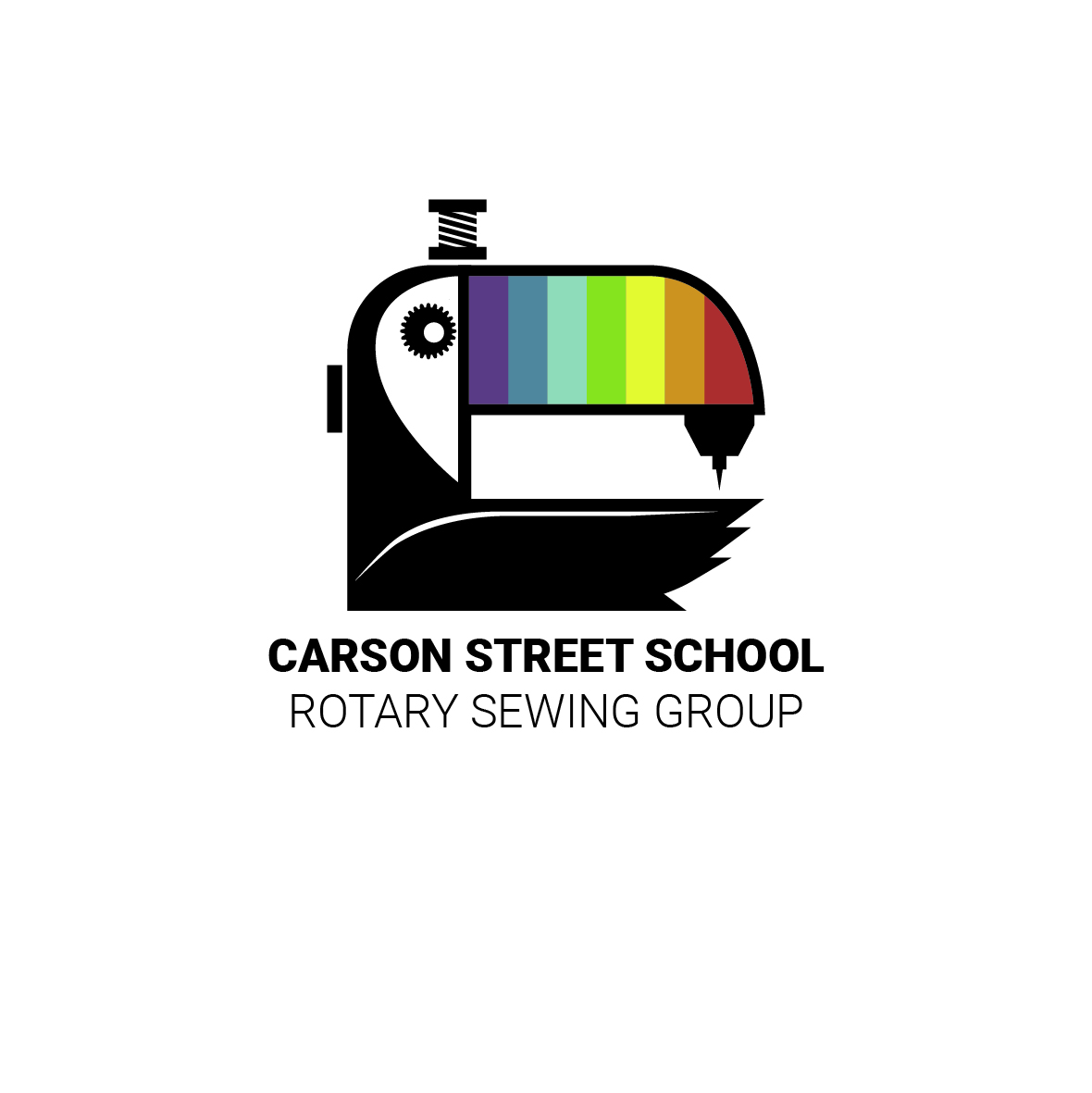 Carson Street School Rotary Sewing Group branding – Luke Davey Design